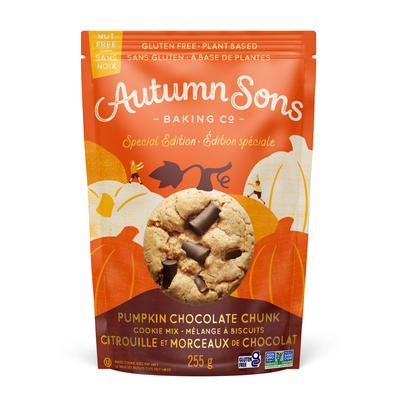 Pumpkin Chocolate Chunk Cookie Mixes – Autumn Sons Baking Co.